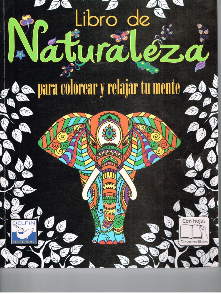 Libro de Naturaleza para Colorear y Relajar Tu Mente | PDF