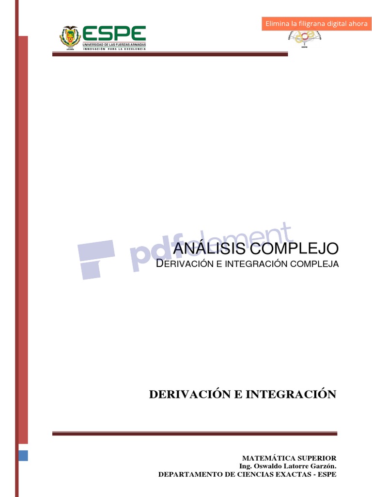 Analisis Complejo Contenido y Videos Clase No 14 Integracion Compleja ...