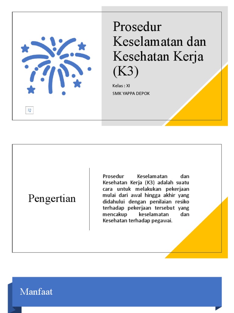 Prosedur K3 | PDF