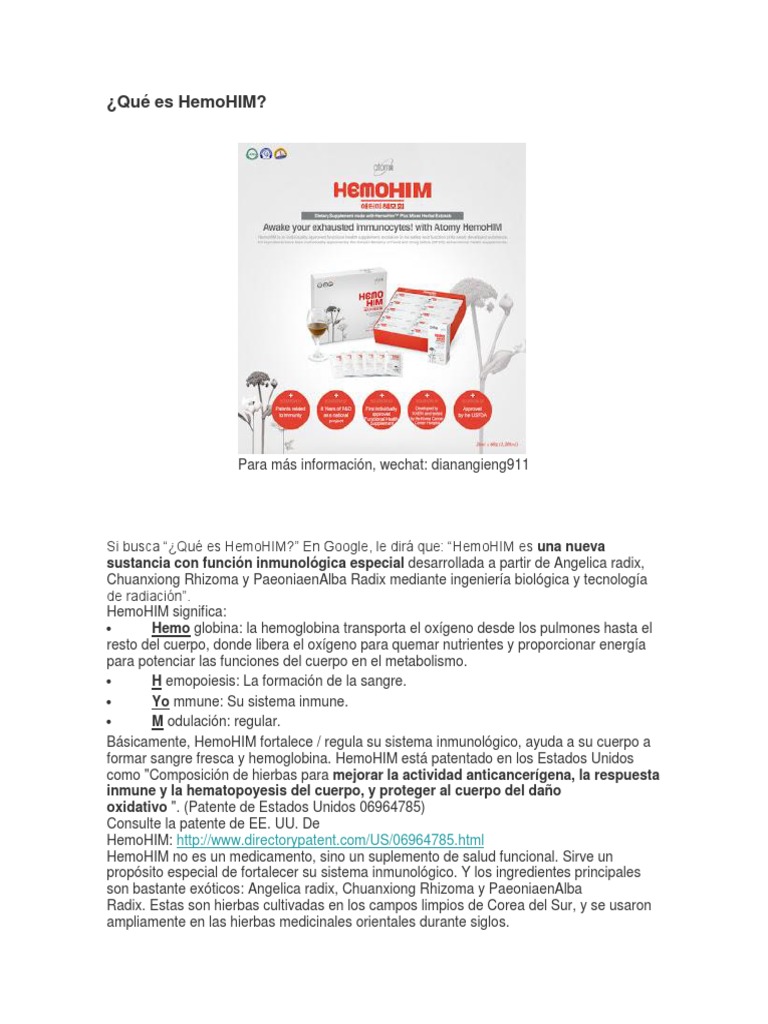 Hemo Him | PDF | Cáncer | Sistema inmune