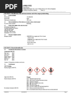 Eontank 600: Material Safety Data Sheet | PDF | Toxicity | Personal ...