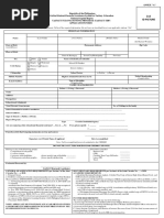 TDP Application Form | PDF