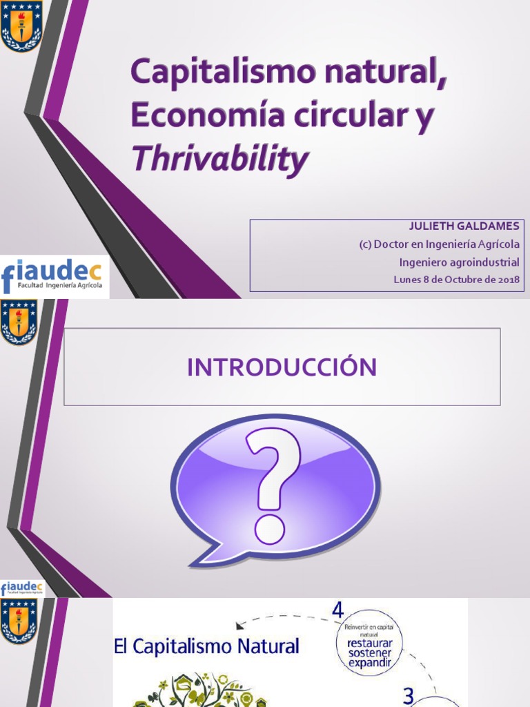 Economía Circular y Thrivability | PDF | Sustentabilidad | Vida