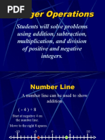 Integers Cheat Sheet | PDF
