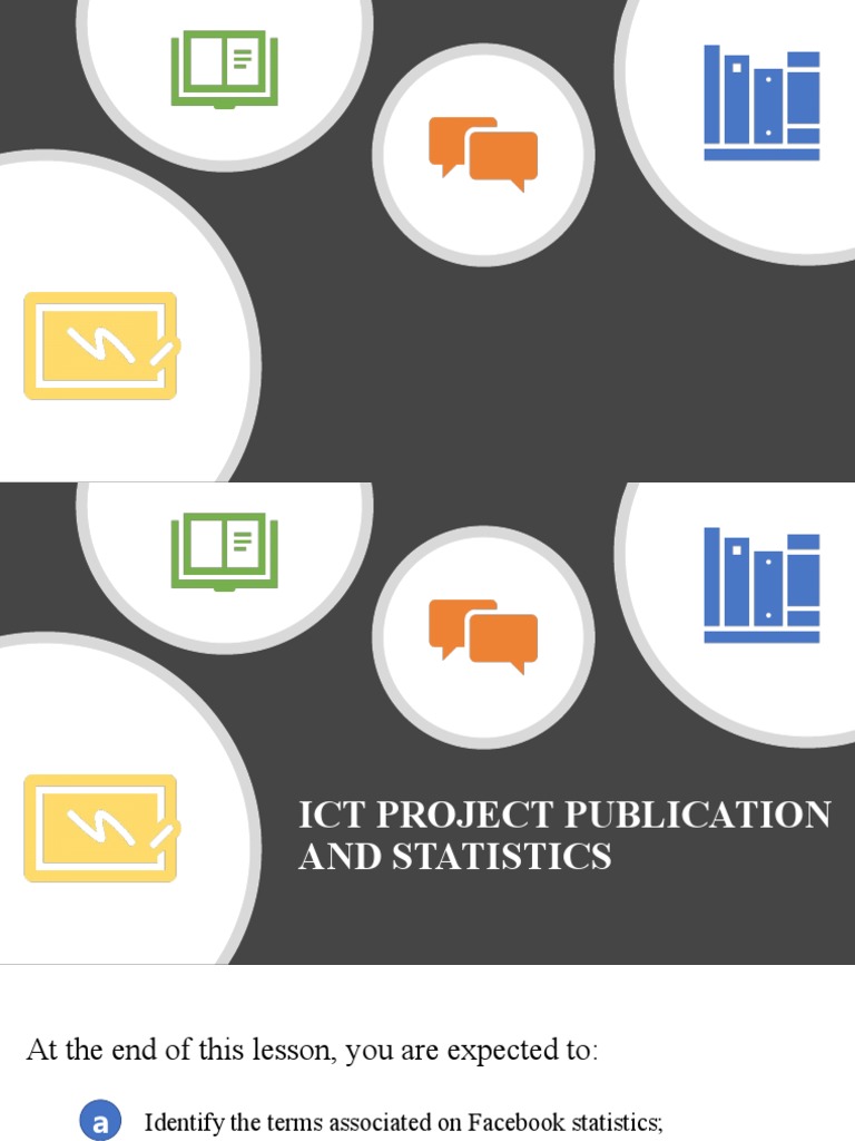 Ict Project Publication and Statistics | PDF | Facebook | Websites