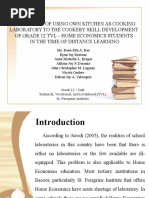 Cooking Skills and Academic Performance in TVL | PDF | Chef ...