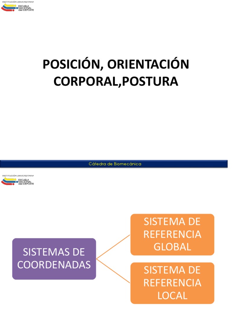 Clase 7 Posicion Orientacion Corporal y Postura | PDF | Biomecánica ...