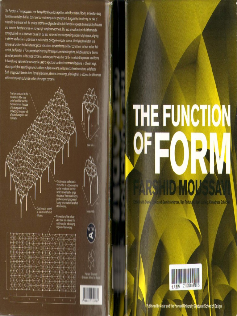 The Function of Form by Farshid Moussavi | PDF