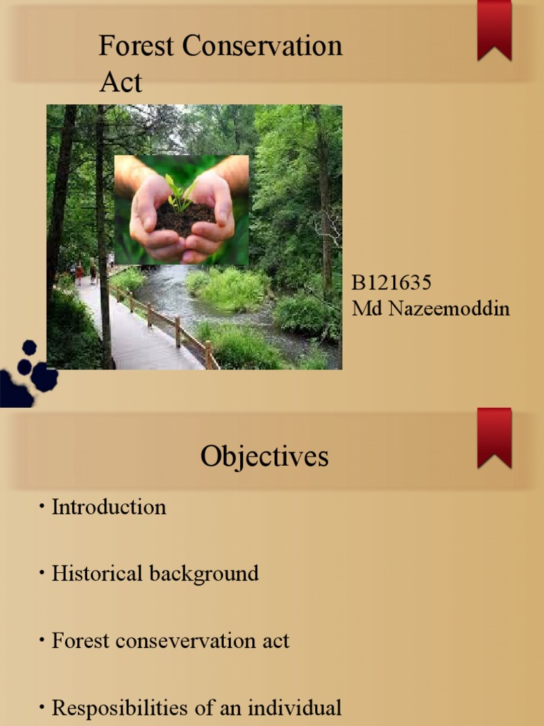 Forest Conservation Act | PDF