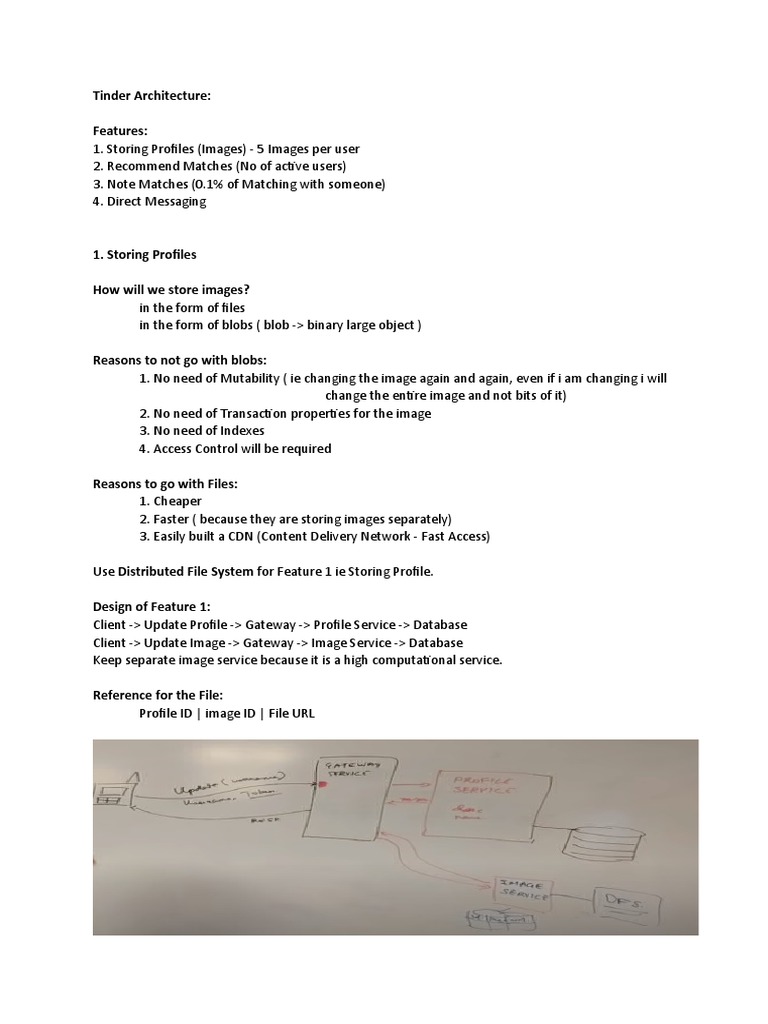 Tinder System Design | PDF | Peer To Peer | Databases