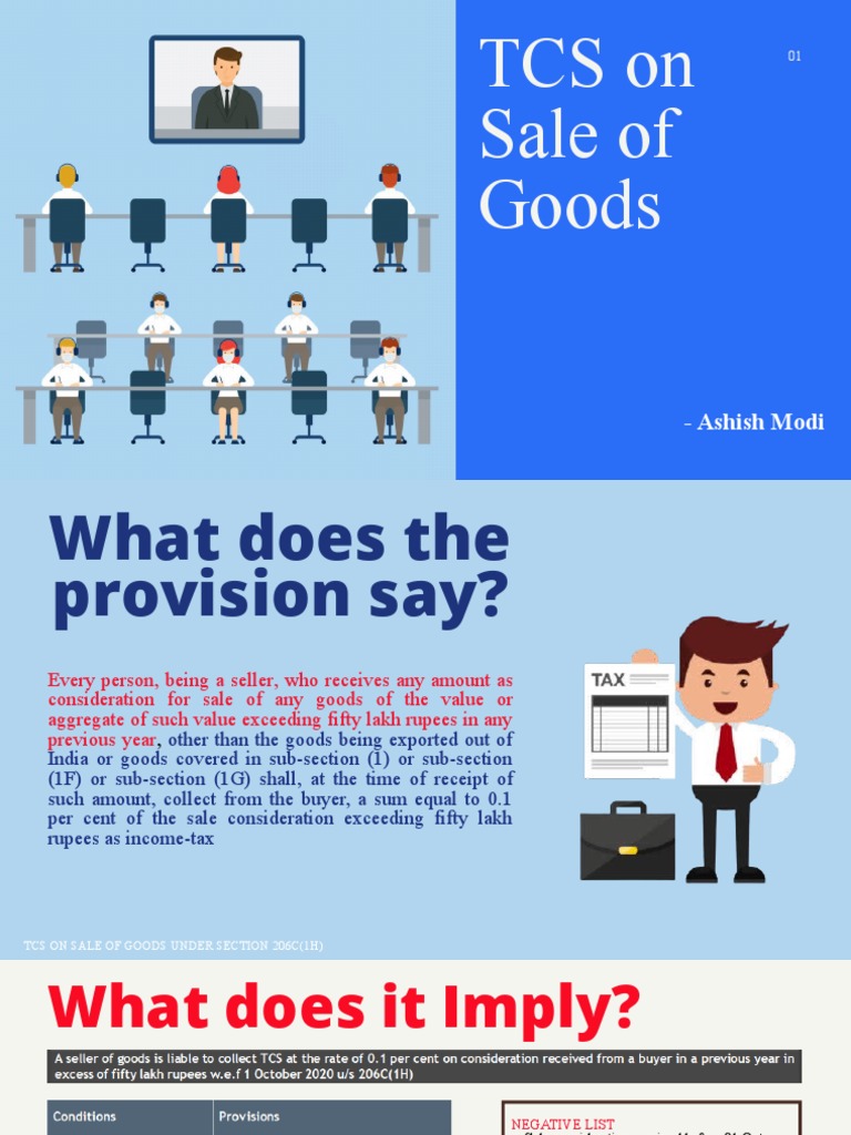 TCS On Sale of Goods | PDF | Financial Transaction | Sales