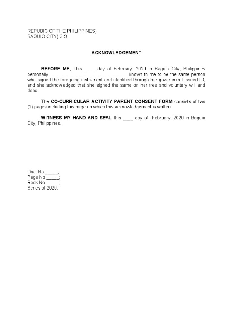 Acknowledgement Sample | PDF | Finance & Money Management | Law