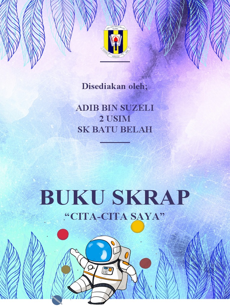 Cover Page Buku Skrap Adib | PDF
