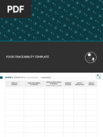 Template - Traceability Audit Checklist (Example) | PDF | Science ...