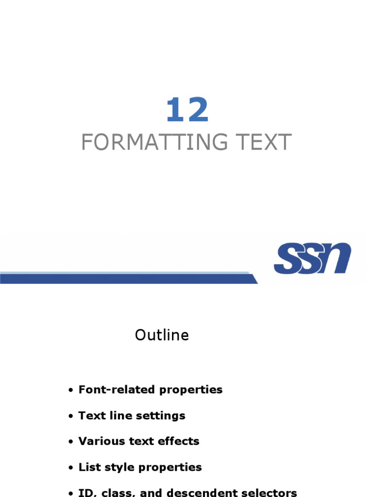 Formatting Text | PDF | Typefaces | Written Communication