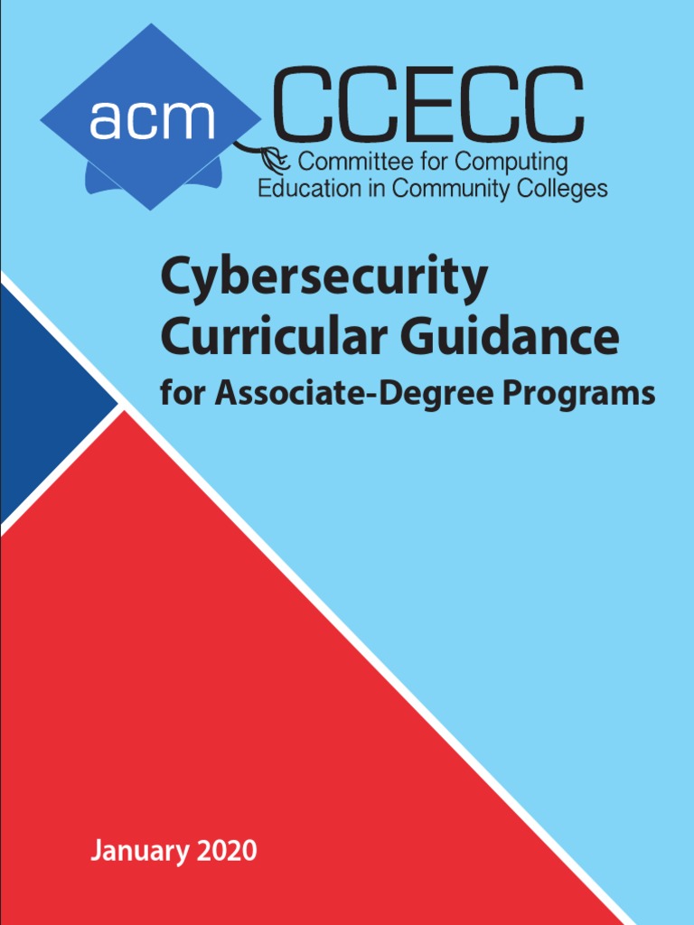 ACM Cybersecurity Curricular Guidance 2020 | PDF | Cryptography | Encryption