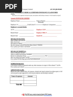 InPatient Claim Form - Jubilee Life Insurance | PDF | Patient | Medical ...