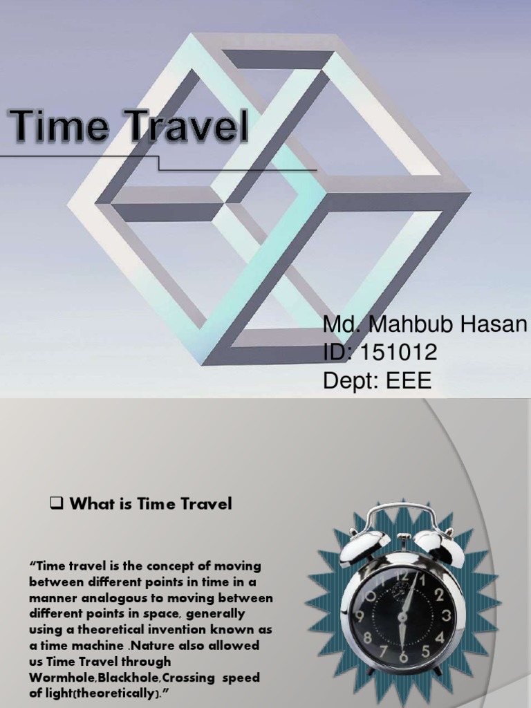 Time Travel | PDF | Time Travel | Black Hole