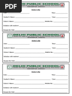 Visitors Log Sheet Template | PDF