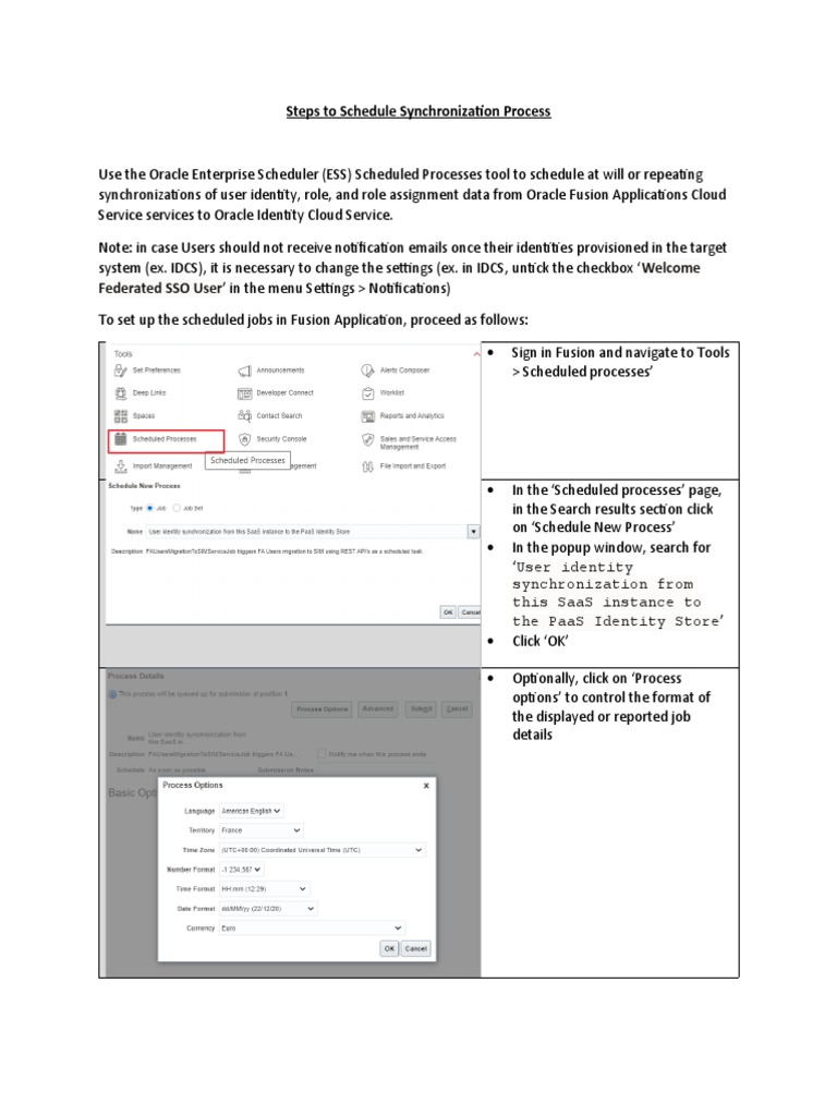 Schedule Synchronization From Fusion Applications To Oracle IDCS | PDF ... Schedule Synchronization From Fusion Applications To Oracle IDCS | PDF ...