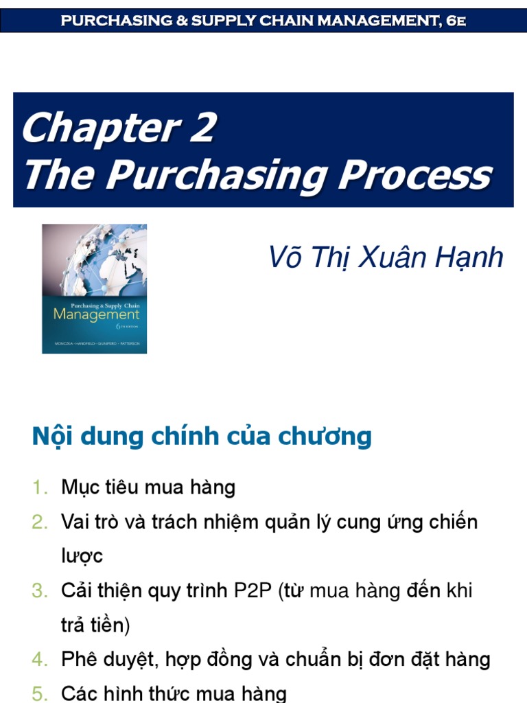 Chapter 2 The Purchasing Process | PDF