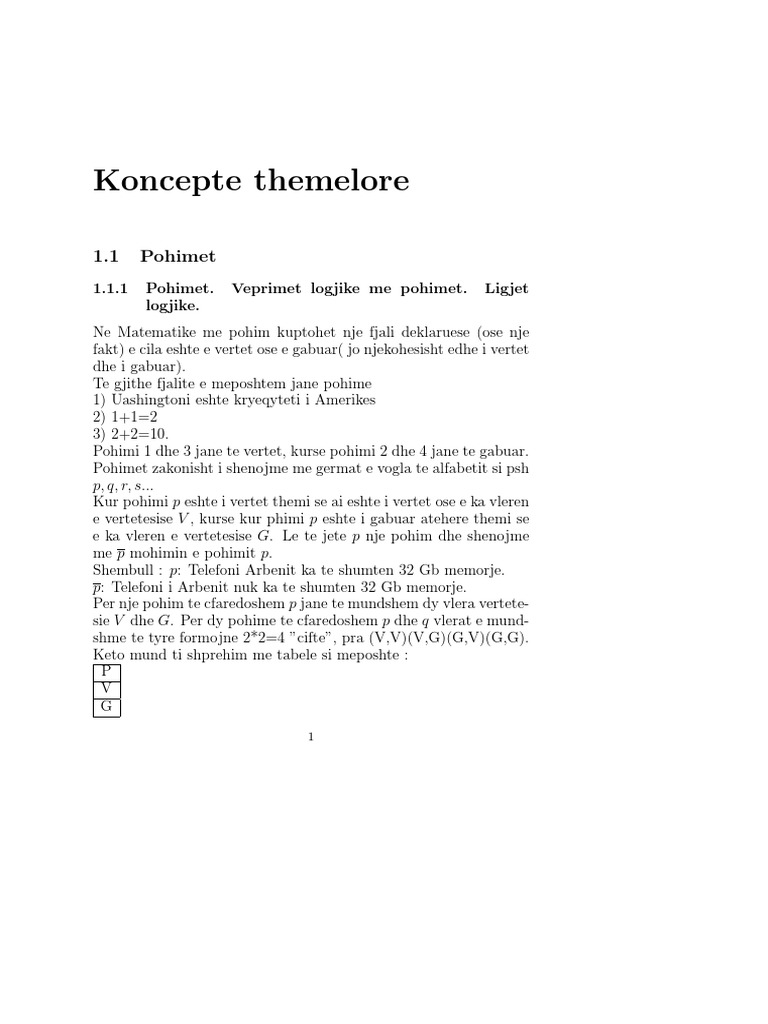 Koncepte | PDF