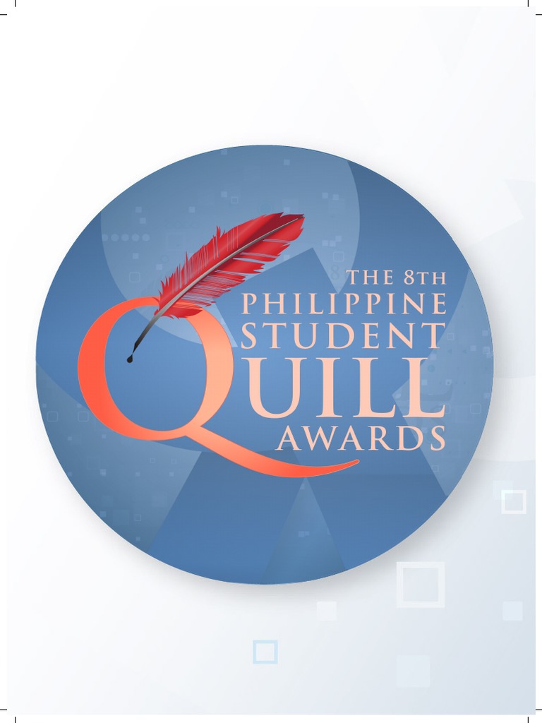 8th Philippine Student Quill Brochure | PDF | Goal | Communication