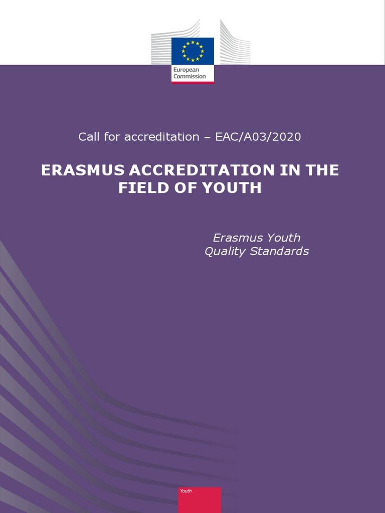 Eac A03 2020 Erasmus Youth Quality Standards en | PDF | Monitoring And ...