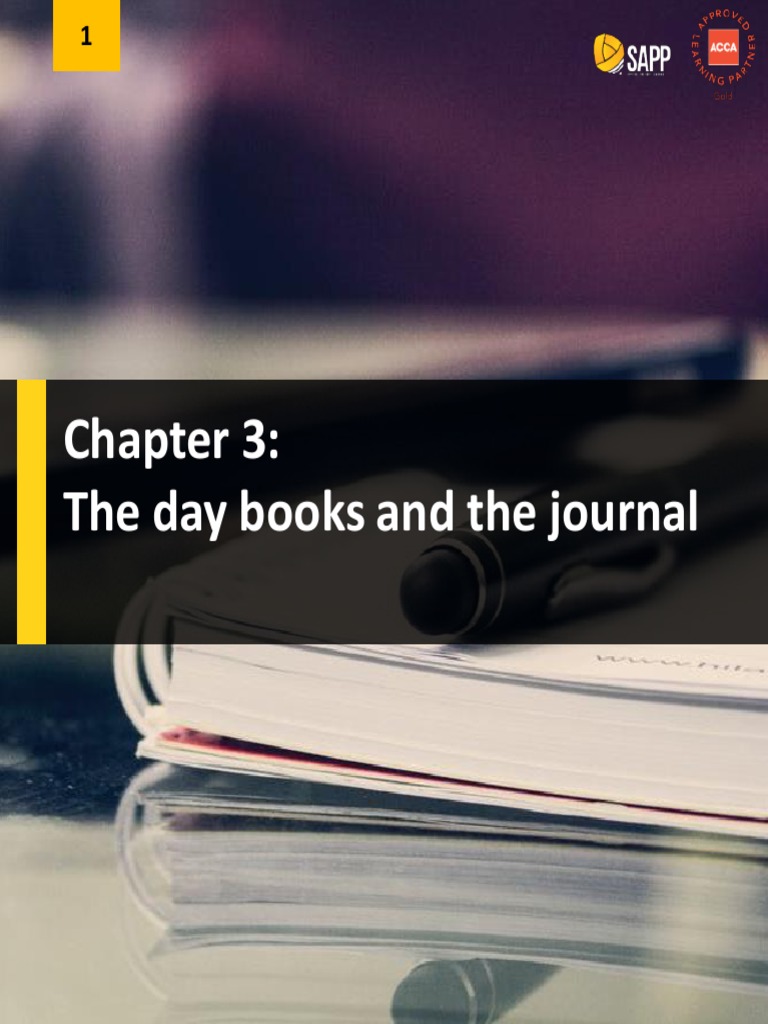 The Day Books and The Journal | PDF | Accounts Payable | Business
