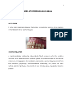 Bite Registration Techniques in Dentistry | PDF | Mouth | Dentistry