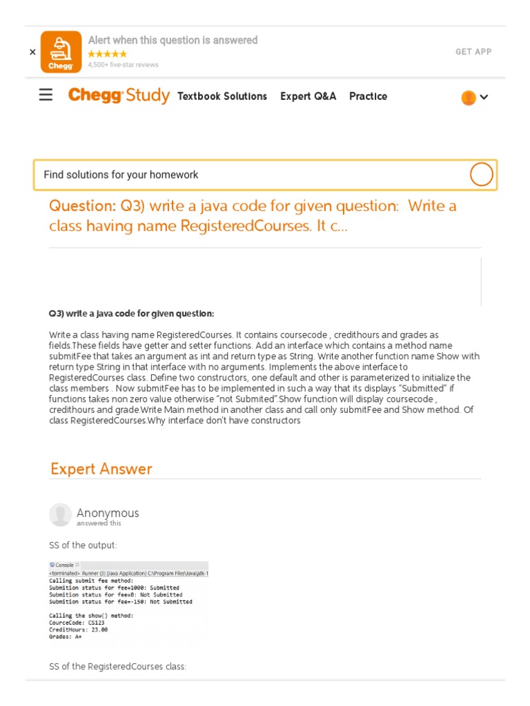 Q3 Write A Java Code For Given Question Write A Pdf Class Computer Programming 
