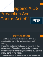 RA 8504 - Philippine AIDS Prevention and Control Act of 1998 | PDF ...