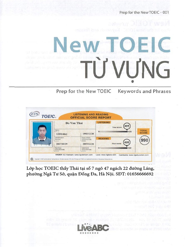Prepare For TOEIC Words and Phrases - THAI 990 | PDF | Business