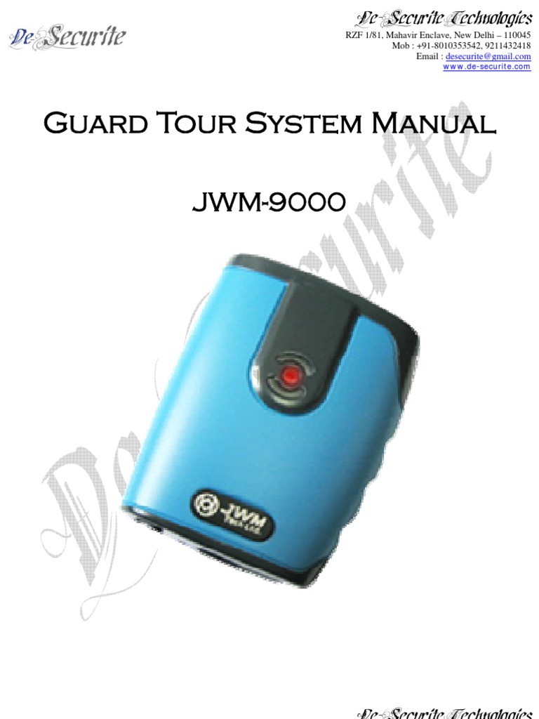 Guard Tour System - JWM | PDF | Electronics | Computing