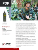 Harris Falcon Iii RF-7850M-V511: Multiband Networking Vehicular Radio | PDF | Frequency ...