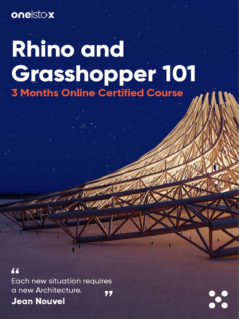 Rhino Grasshopper 101 Course Structure | PDF | 3 D Computer Graphics | Computing