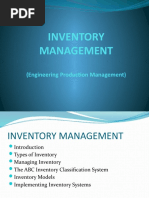 Chapter 4 - Inventory Management | PDF | Inventory | Management Accounting