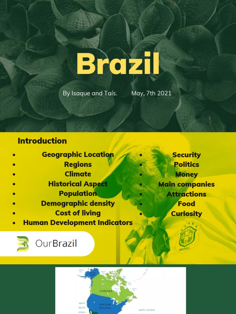 Apresentação Brasil Meu Brasil | PDF | Brazil