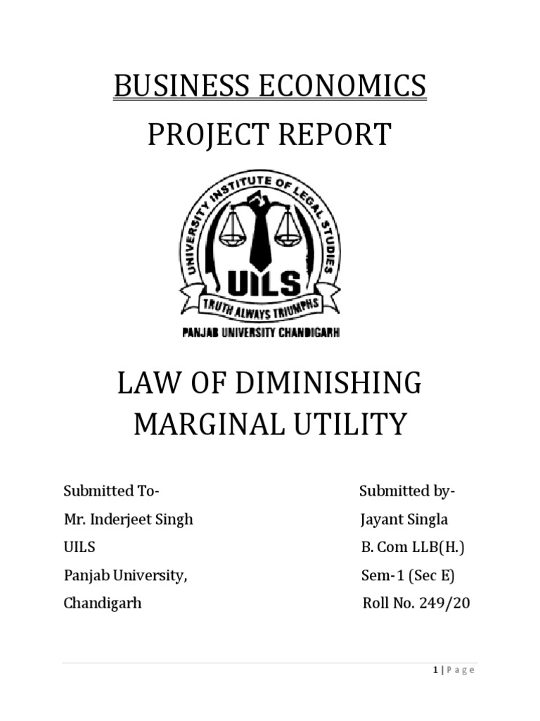Cardinal Utility Analysis | PDF | Utility | Marginal Utility