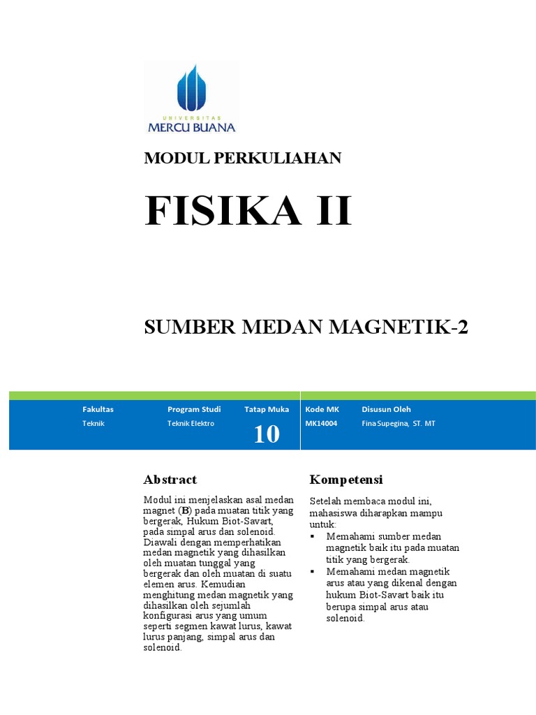 Modul10 Fisika2 | PDF