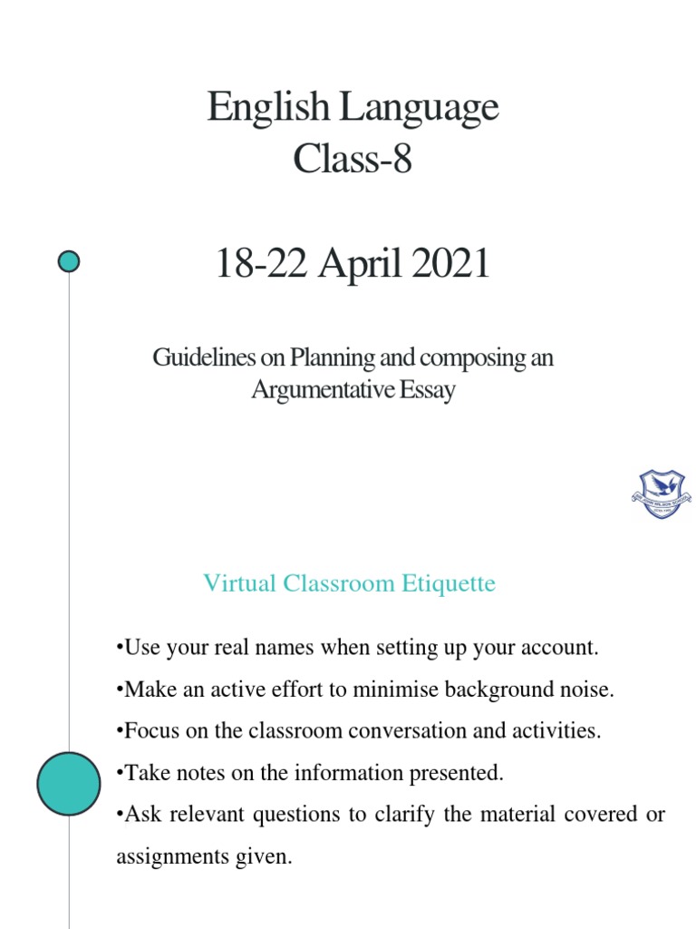 PPT-1, Revision Argumentative Essay | PDF | Essays | Argument