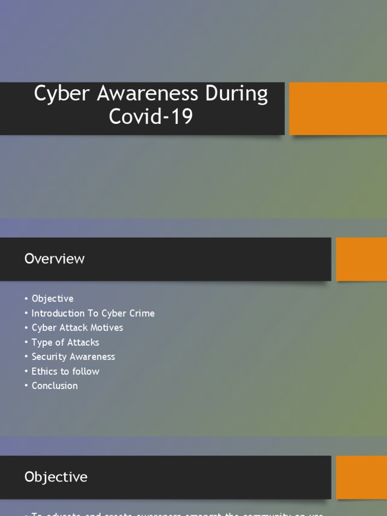 Cyber Awareness During Covid-19 | PDF | Phishing | Social Engineering (Security)