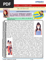 Cuadernillo Orientaciones Didácticas Película WONDER y Del Libro La ...