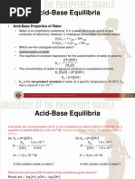 Ionic Equilibria Class 12th Chemistry Notes | PDF | Acid | Dissociation ...