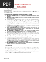 BUSINESS STUDIES FORM TWO NOTES BY MR | PDF | Partnership | Stocks