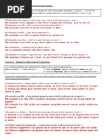 Exercices sur la modalisation en français | PDF | Phrase | Adverbe