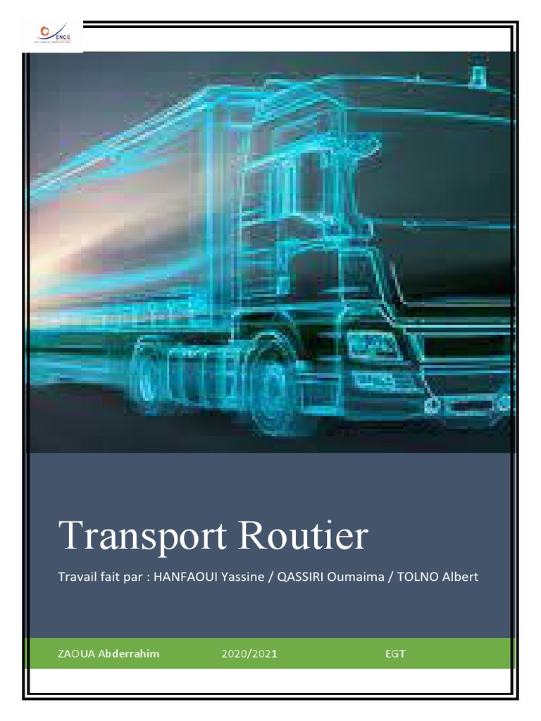 Transport Routier (Rapport) | PDF | Transport public | Transport