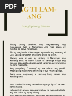 Alim (Epiko NG Ifugao) | PDF
