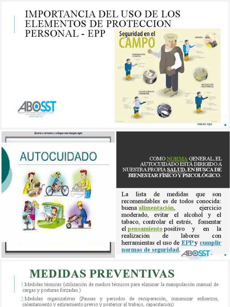 Importancia Uso de Epp | PDF | Factores humanos y ergonomía | Sicología