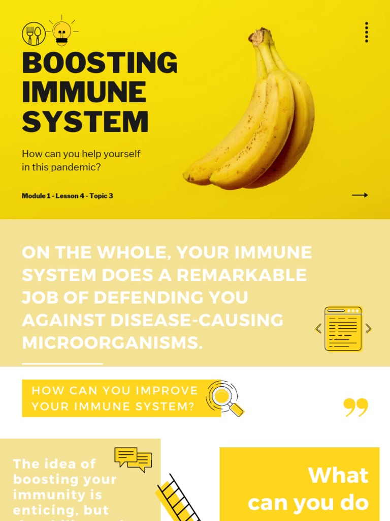 Boosting Immune System | PDF | Immune System | Immunity (Medical)